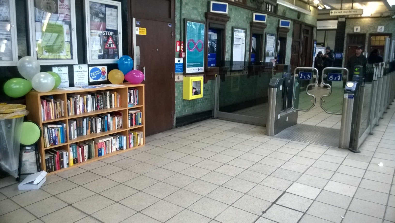 Pop-Up Library at Willesden Green Station | Cricklewood Library